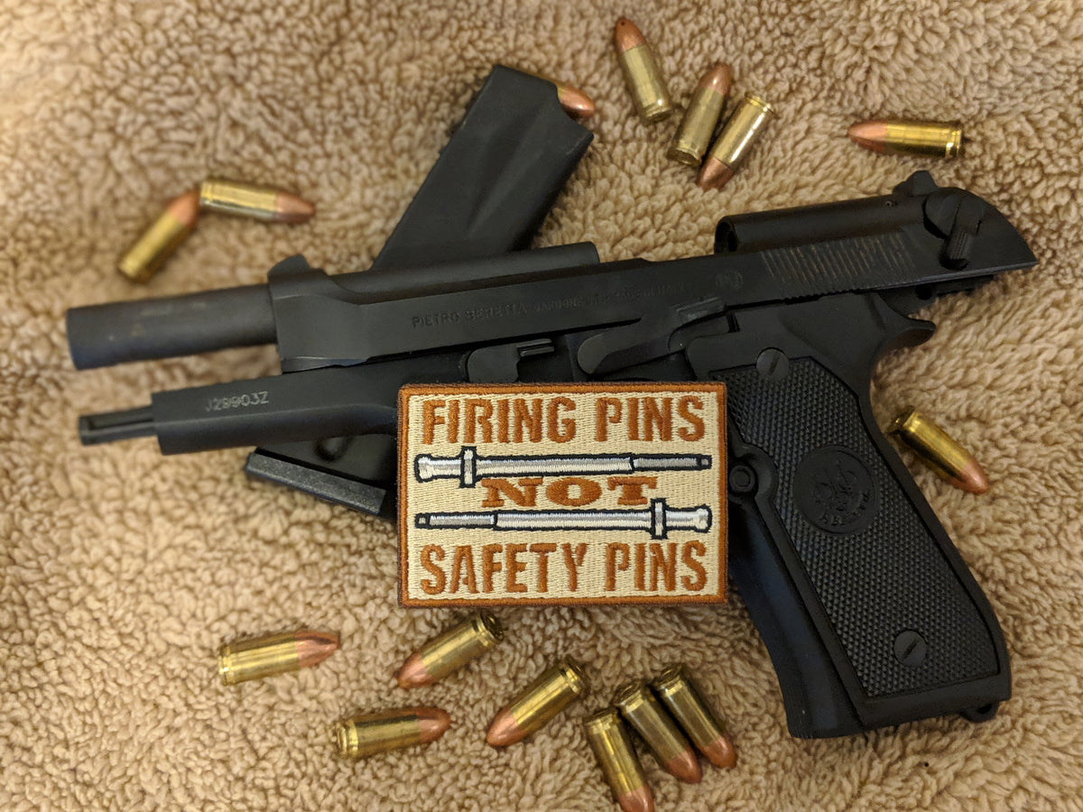 Firing Pins Not Safety Pins - Patch – RLH Design Group