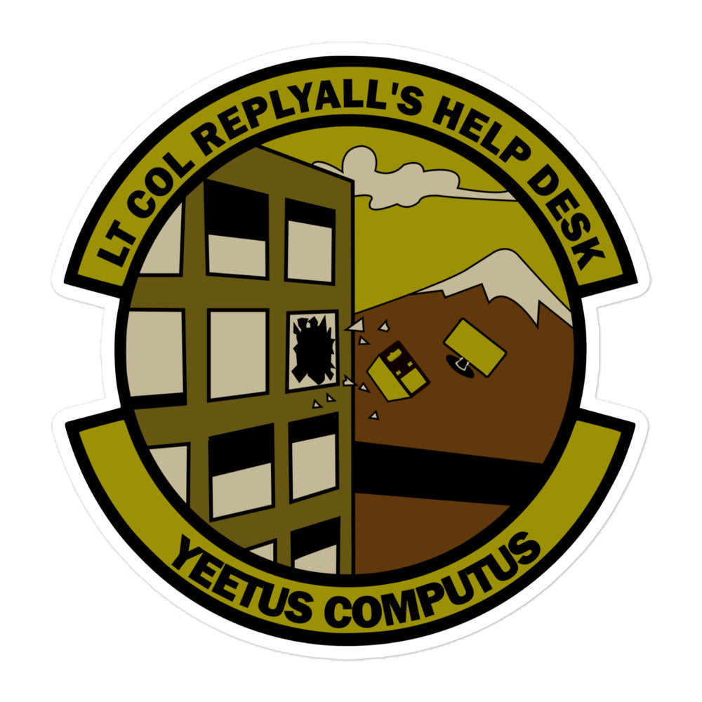 Yeetus Computus - Sticker – RLH Design Group